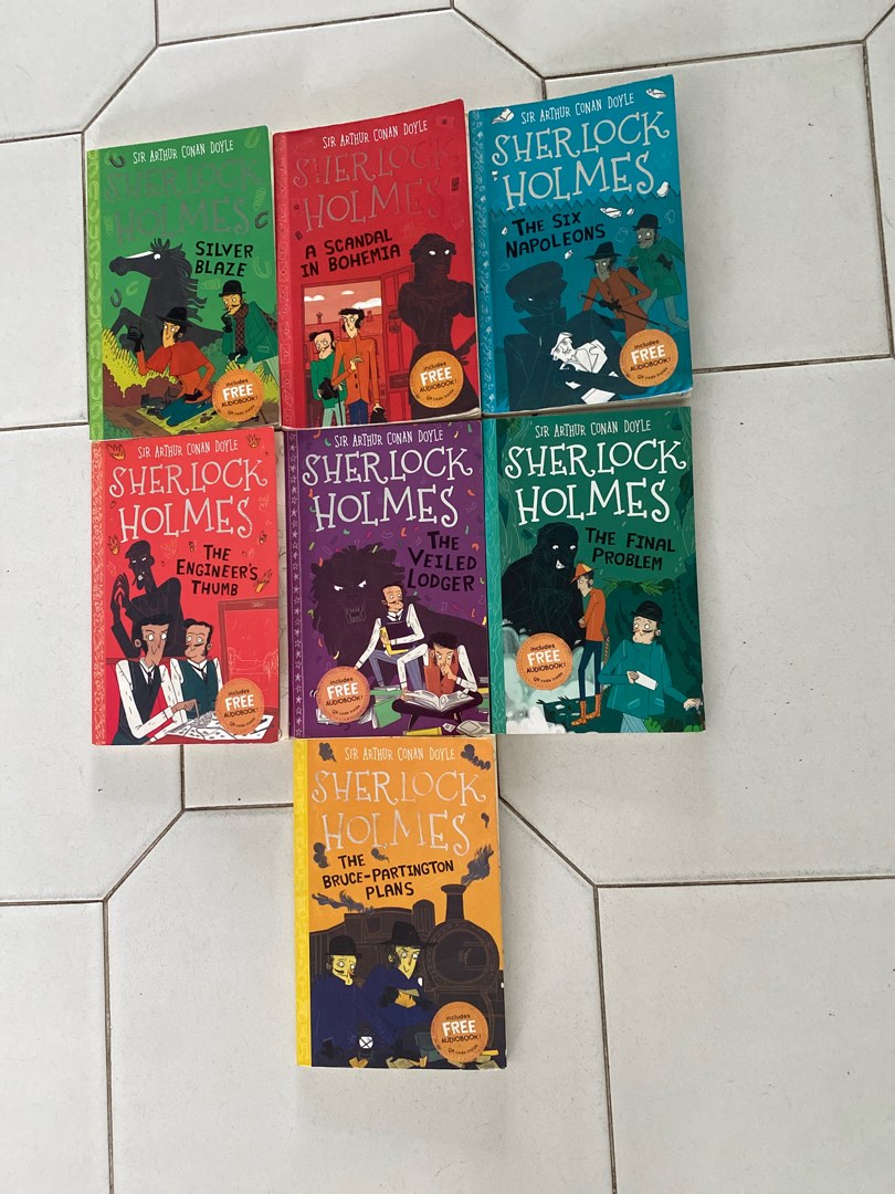 7 X (bundle of 7) (V new) Sherlock Holmes Books - Sir Arthur Conan ...