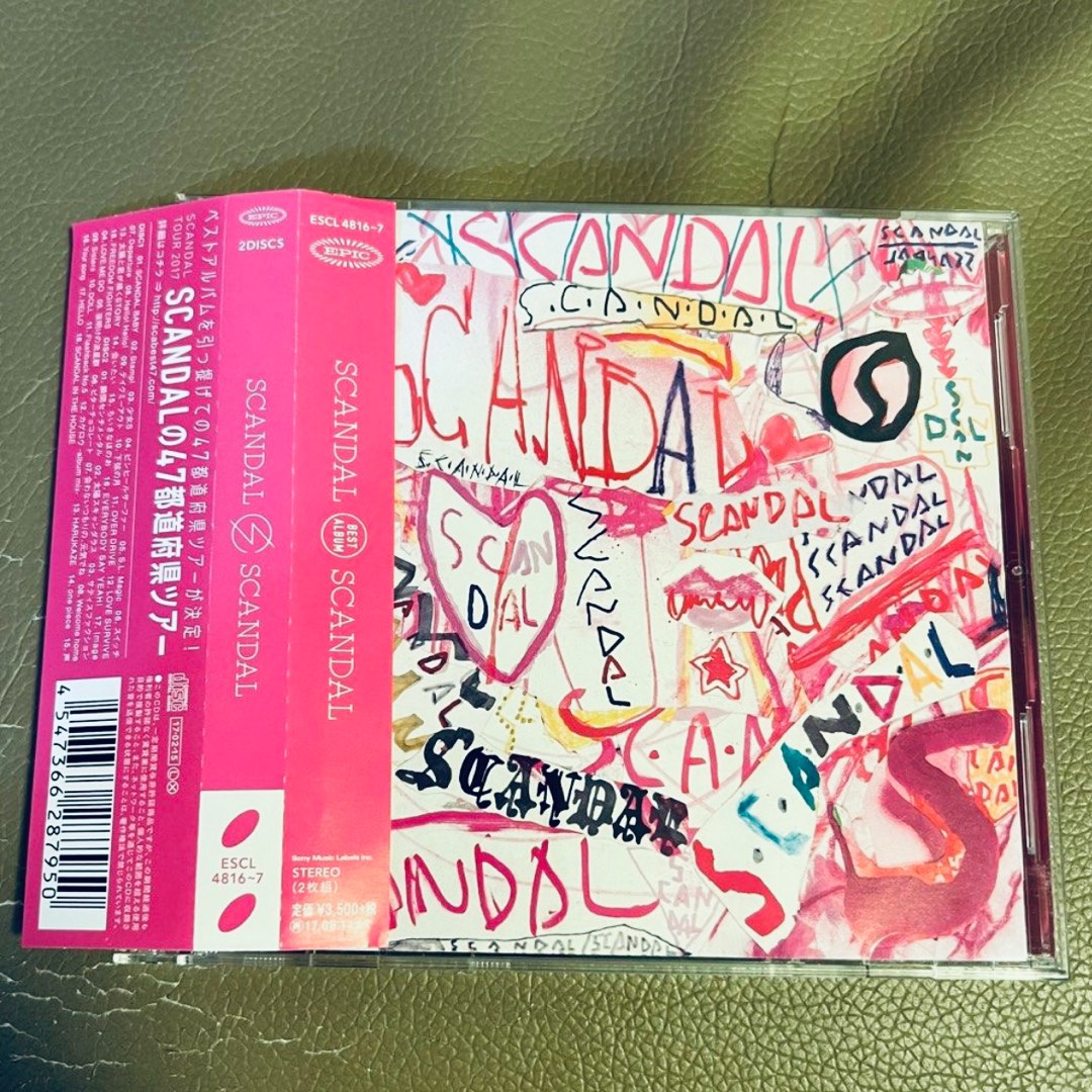 日版 Scandal Best Album 2 CD 有側紙 碟有花 播放正常, 興趣及遊戲, 音樂、樂器 & 配件, 音樂與媒體 - CD ...