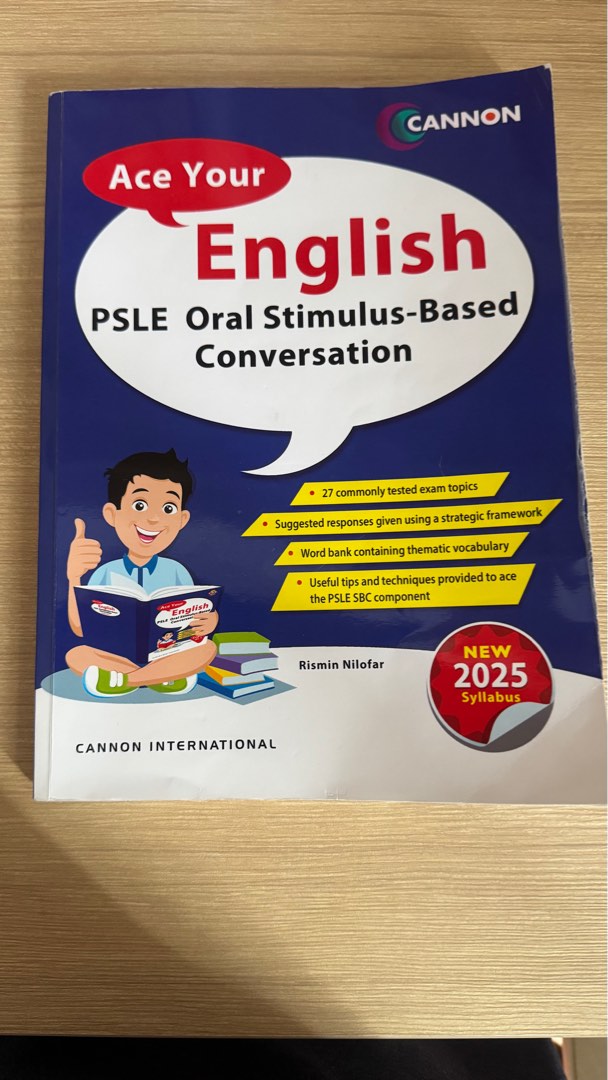 Ace Your English PSLE Oral Stimulus-Based Conversation, Hobbies & Toys ...