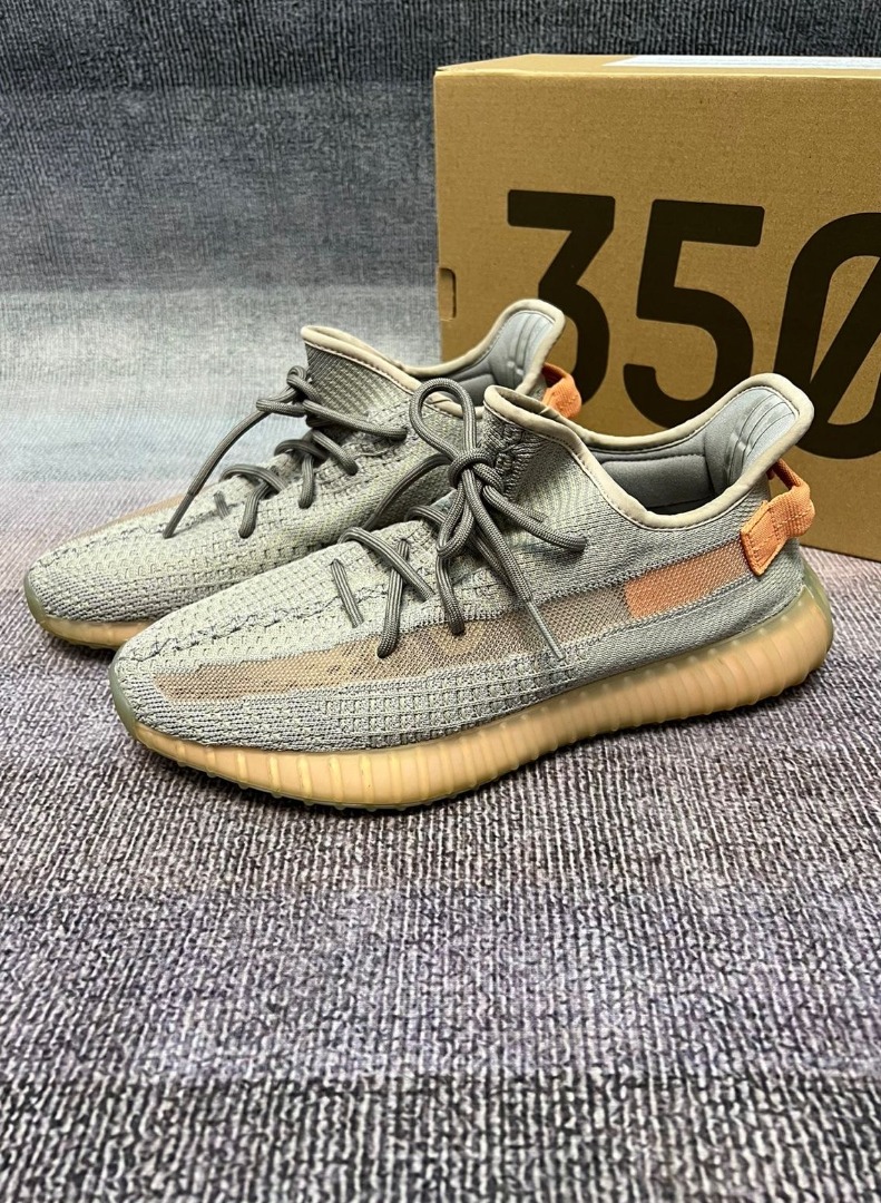adidas originals Yeezy Boost 350 V2 3.0"True Form" 男女同款 灰橙, 男裝, 鞋, 波鞋 ...