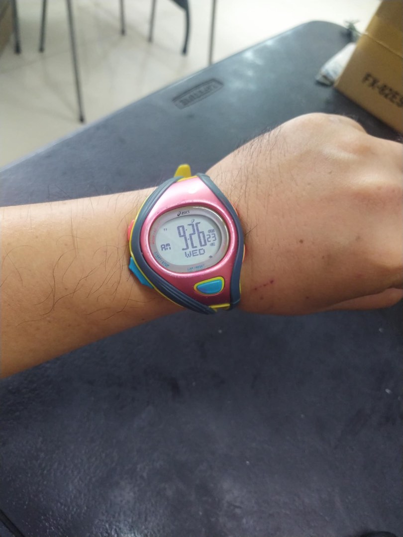asics challenge sports watch vintage, Men's Fashion, Watches ...