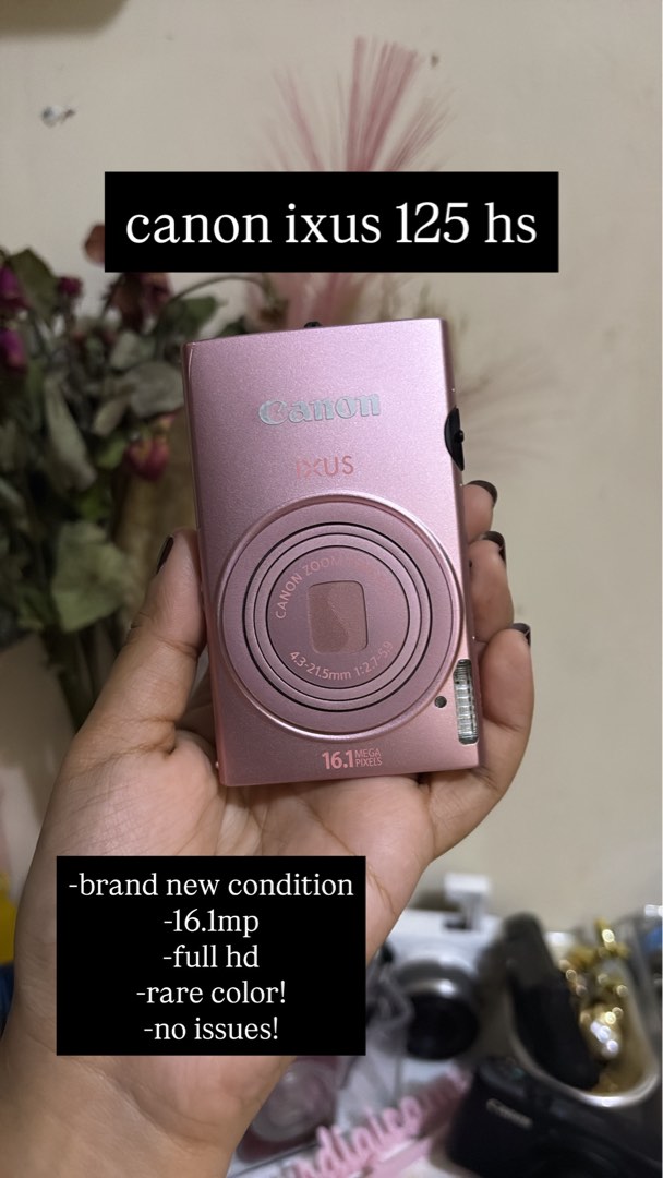 Canon ixus 125 HS (Elph 110 HS) (RARE!), Photography, Photography ...