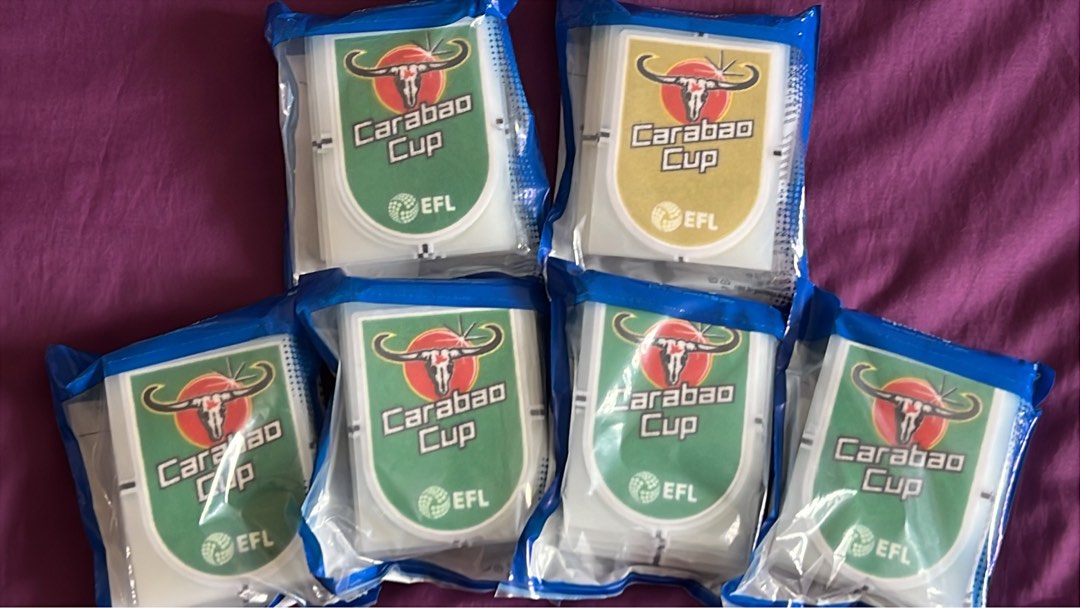 CARABAO CUP 2025 WINNERS BADGE PATCH OFFICIAL, Hobbies & Toys ...