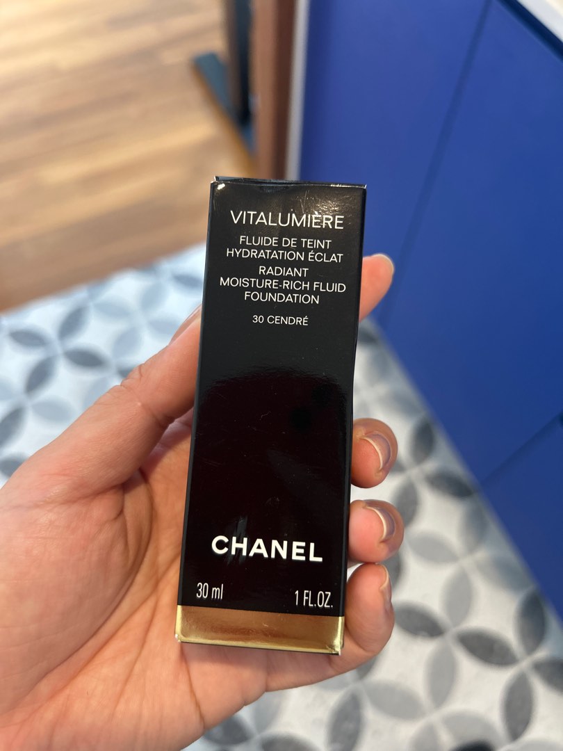 Chanel Vitalumiere Radiant Moisture-Rich Fluid Foundation, Beauty ...