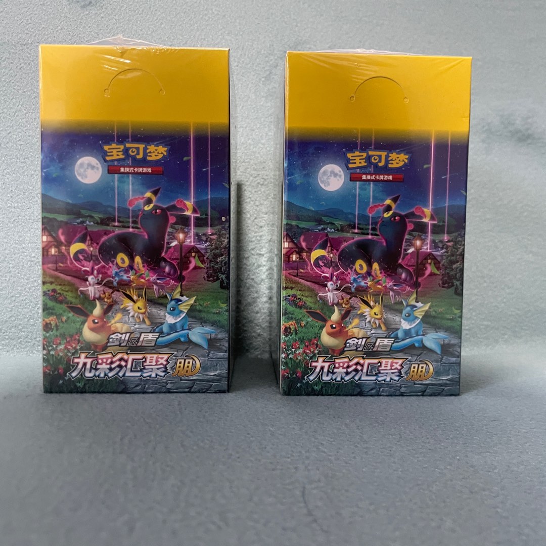 Chinese Pokemon Eevee heroes Evolving Skies CS4aC, Hobbies & Toys, Toys ...