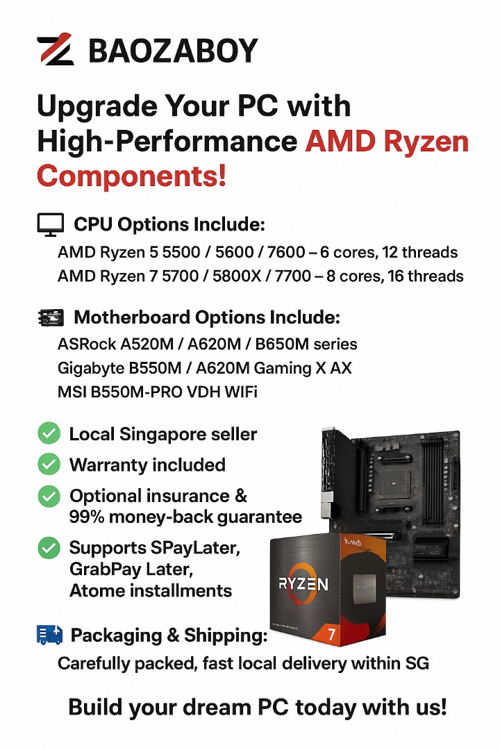 High Performance AMD Ryzen CPUs & Motherboards | AM4 & AM5 | Gaming ...