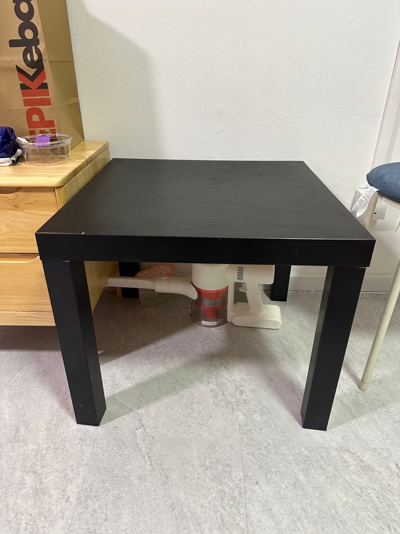 IKEA LACK side table black, Furniture & Home Living, Furniture, Tables ...