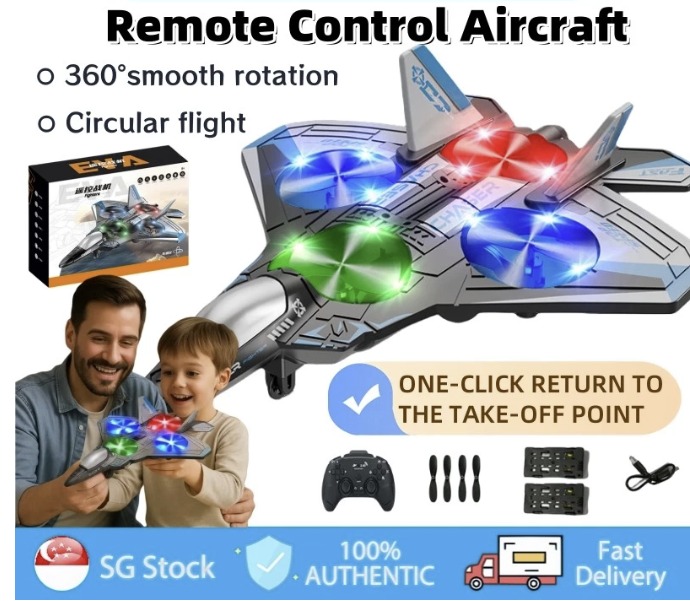 Jet Fighter Remote Control | Aircraft Six Axis Gyroscope Auto Stable ...