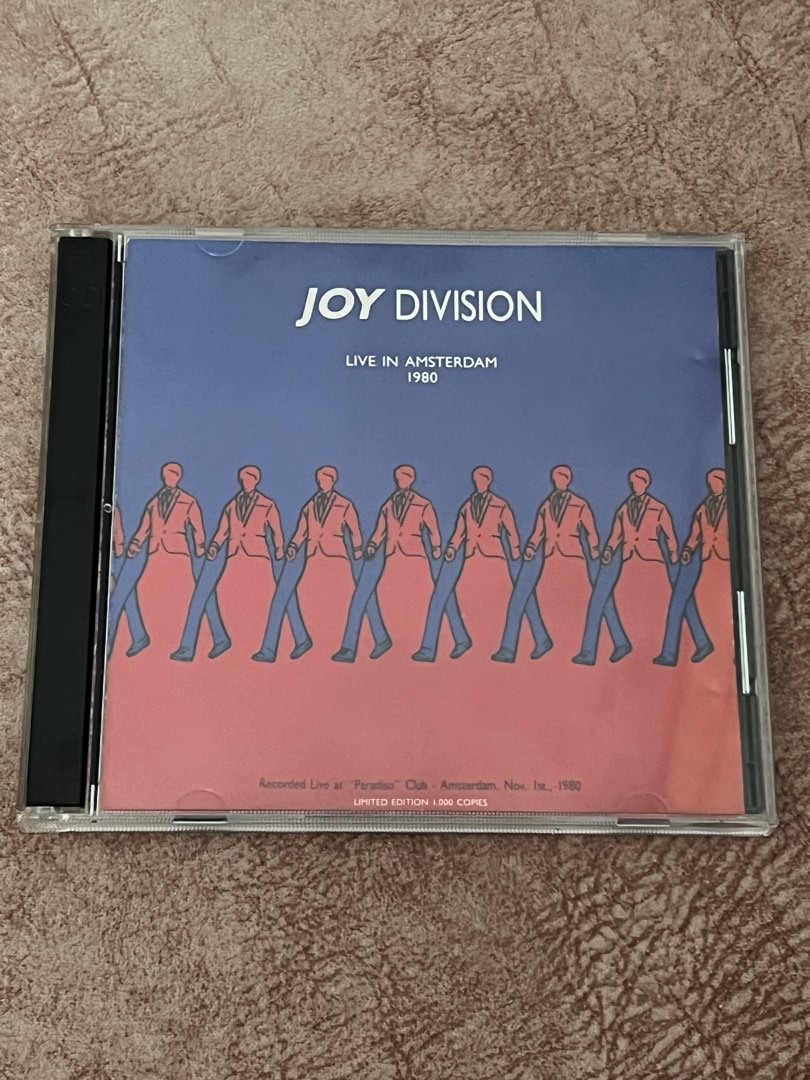 Joy Division Live in Amsterdam 1980 CD, Hobbies & Toys, Music & Media, CDs & DVDs on Carousell