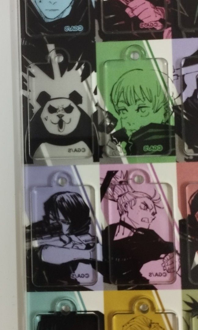 Jujutsu Kaisen JJK double sided keychain acrylic gojo Satoru Megumi ...