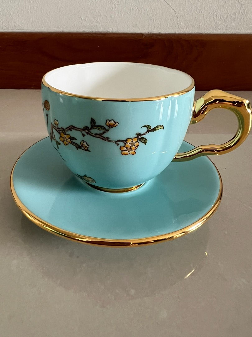 Lady Turquoisa Teacup Gift Set - for Hanzhou G20 Banquet, Furniture ...