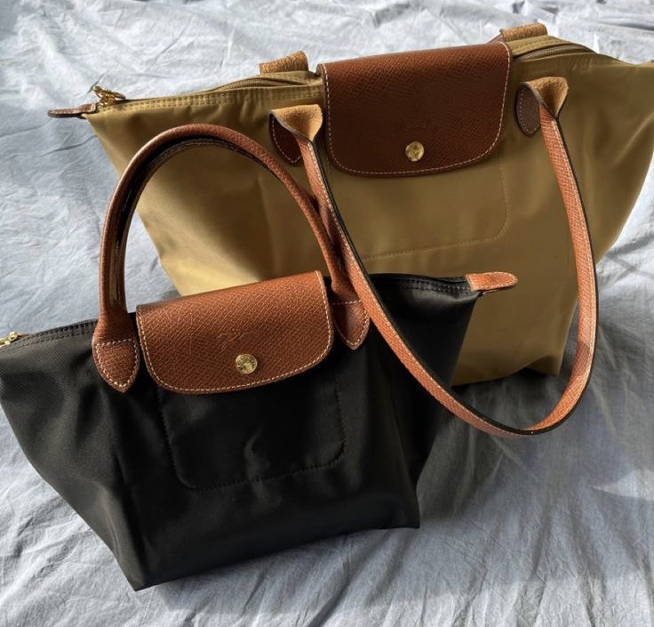Longchamp Dessert Yellow and Black, Luxury, Bags & Wallets on Carousell