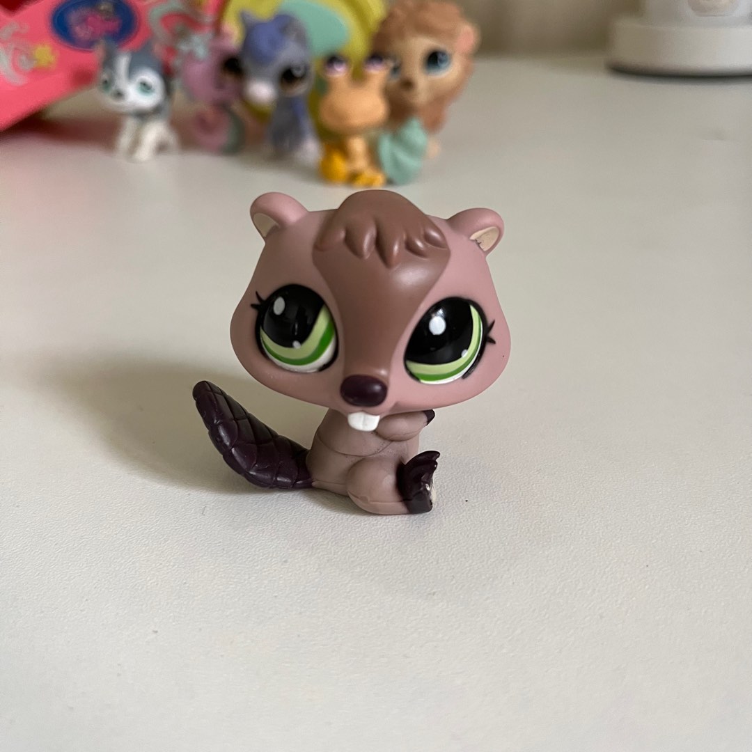 LPS Littlest Pet Shop Beaver #1108 (with accessories from set), Hobbies ...