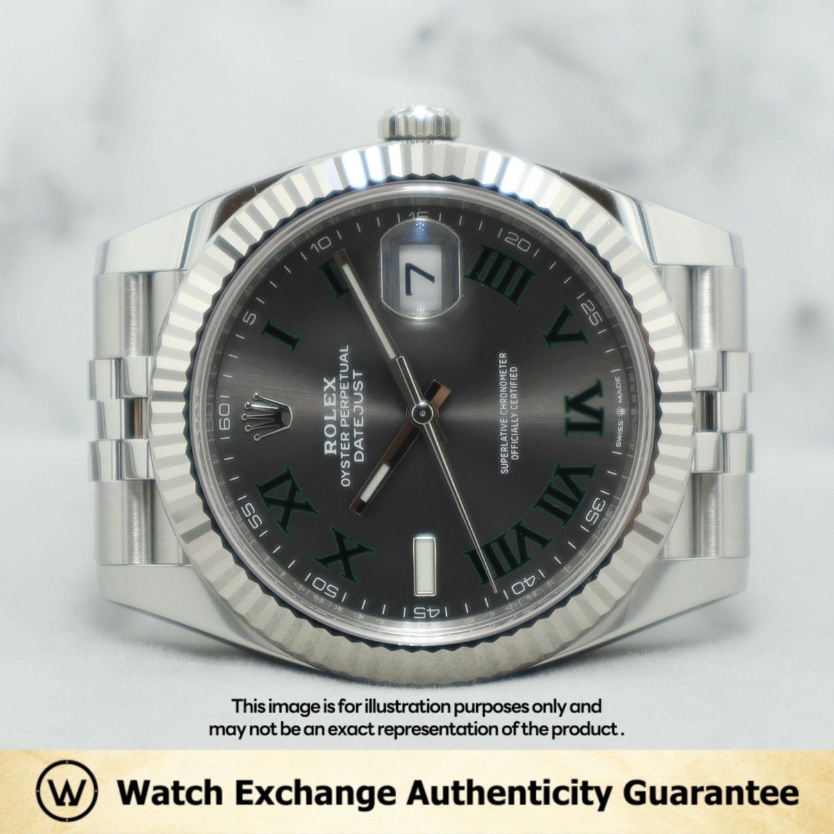 New Jul 2025 Rolex Datejust Jubilee 126334 Wimbledon Dial Z16977 ...