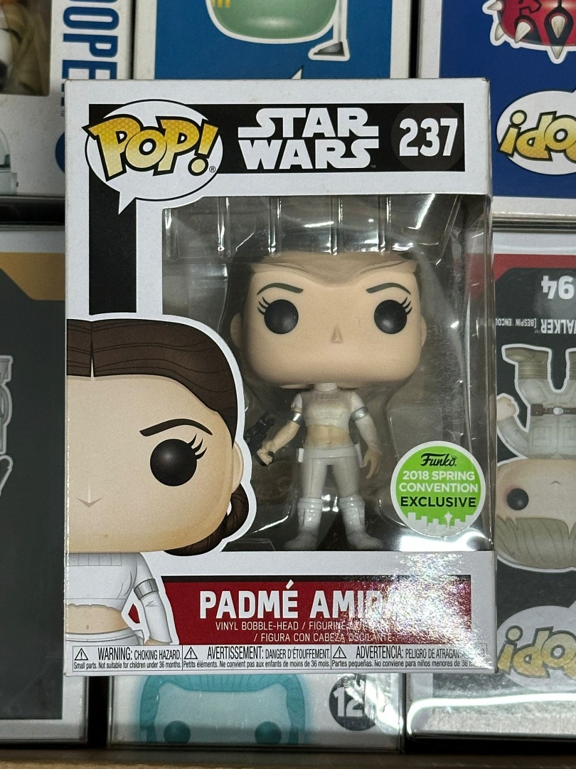 Padme Amidala #237 Funko Pop! Star Wars ECCC Emerald City Comic ...