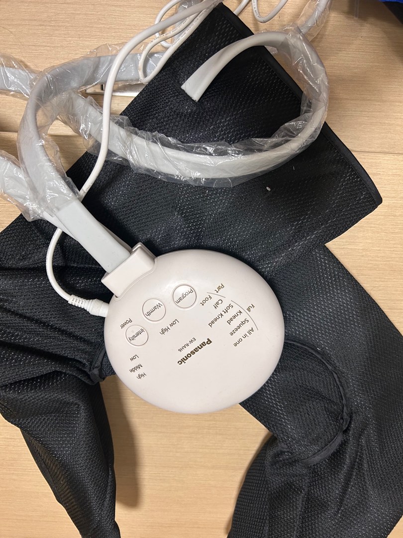 Panasonic Leg Massager 小腿按摩器, 健康及營養食用品, 按摩紓緩用品 - Carousell