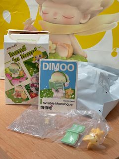 Pop Mart Hand in Hand Series Figures Set - Intervals of Silence (Hirono ...