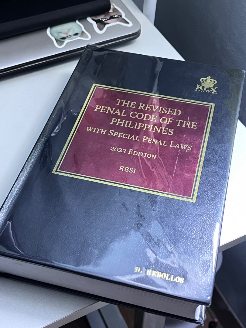 Revised Penal Code Codal (Textbook Size and Clothbound), Hobbies & Toys ...