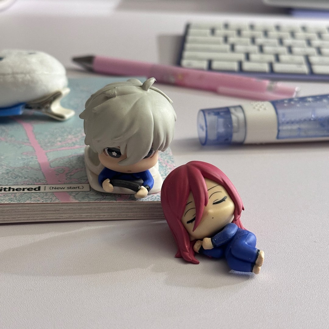 [SET] blue lock nagi onemutan chigiri sleeping figure gashapon ...
