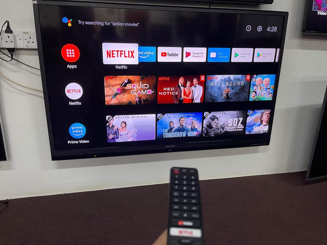 Sharp 60 inch 8k UHD led tv, TV & Home Appliances, TV & Entertainment ...