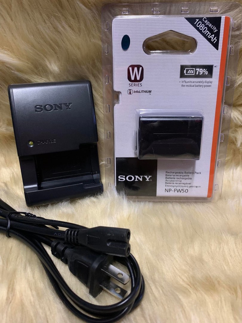 SONY CAMERA BATTERIES and CHARGER, Photography, Photography Accessories ...