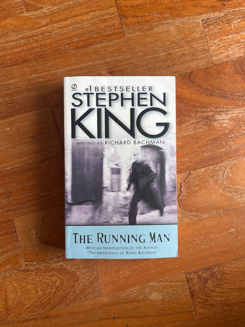 Stephen King - The Running Man, Hobbies & Toys, Books & Magazines ...