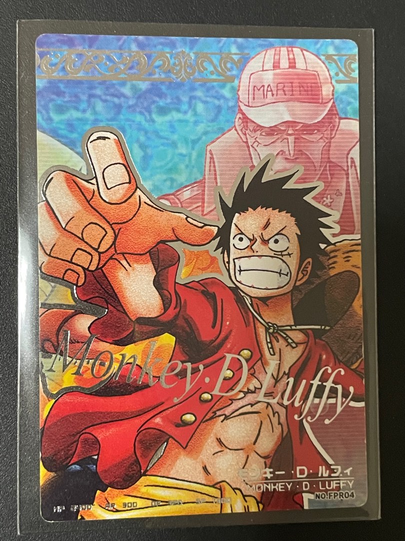 2012 One Piece AR Carddass Formation #1 Monkey Luffy, Hobbies & Toys, Memorabilia & Collectibles ...