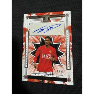 2024 Panini Soccer Card Impeccable Premier League Nani Manchester ...