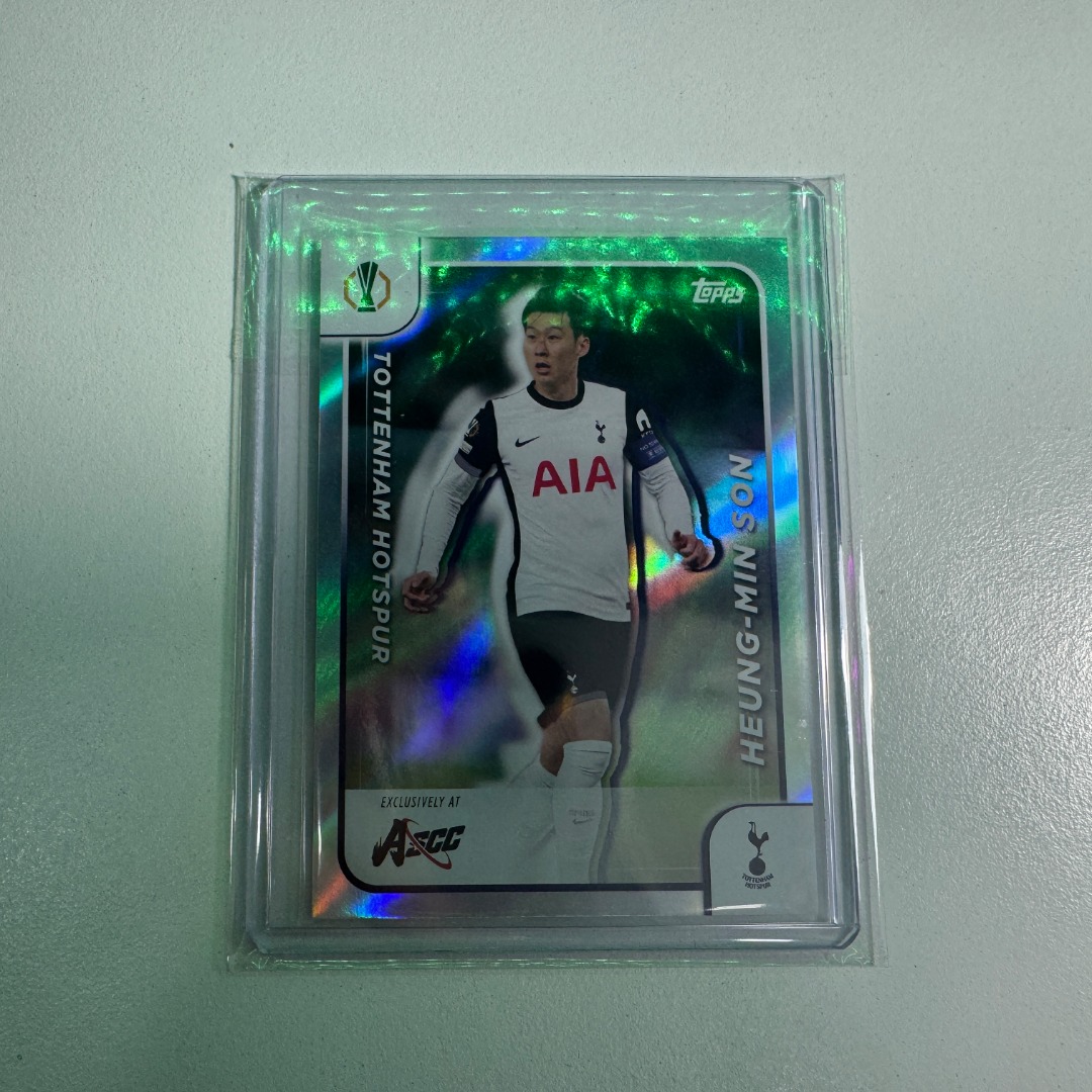 2024 Topps Heung-Min Son ASCC Macau Card Show Exclusive #6 Refracto ...