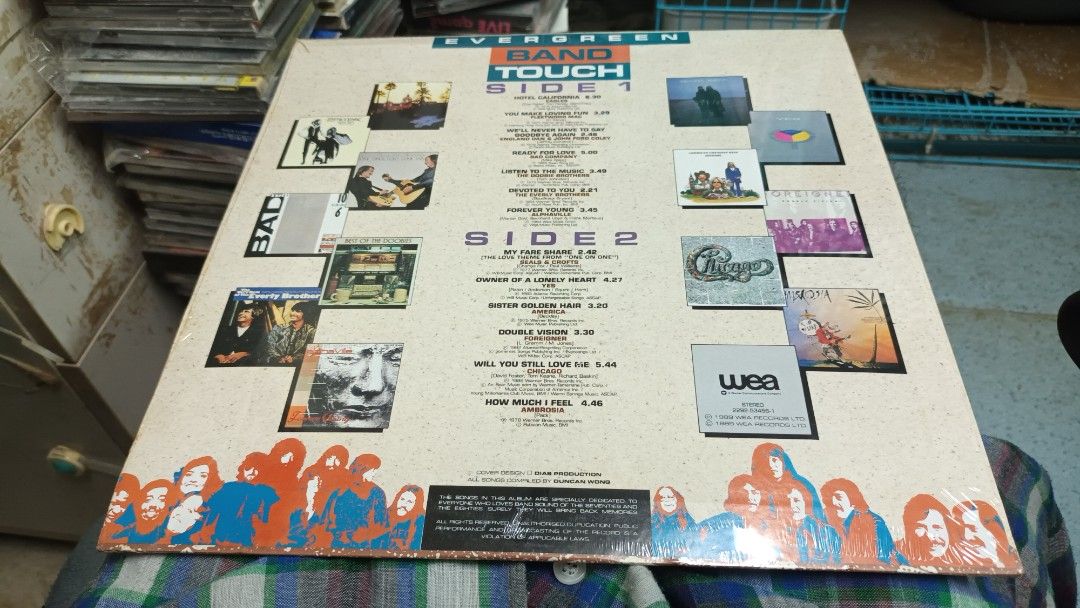 全新未開 Evergreen Band Touch 舊版 黑膠 LP sealed brand new Eagles Fleetwood ...