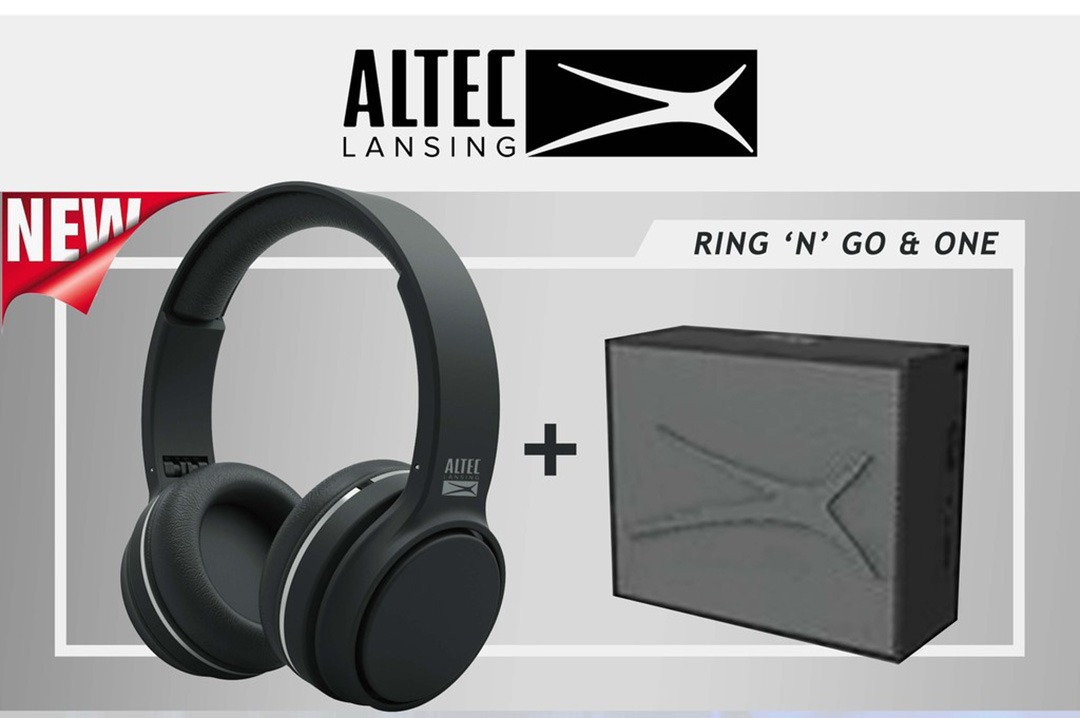 Altec Lansing Bluetooth Headset Speaker Ring N Go, Audio, Headphones ...