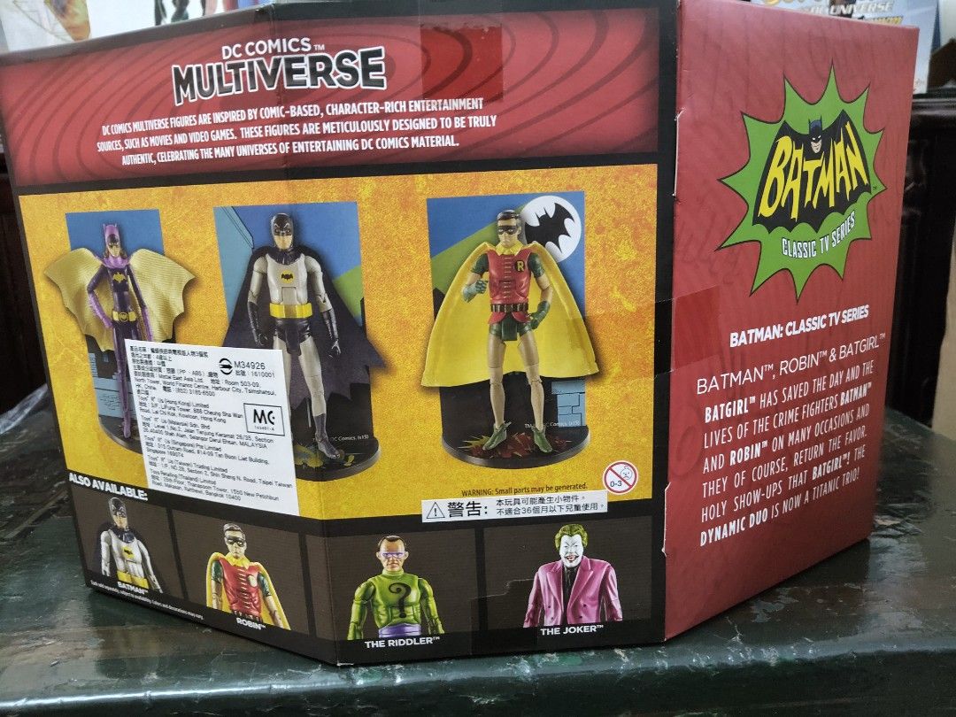 Batman, Robin & Batgirl by DC Multiverse - Mattel, Hobbies & Toys, Toys ...