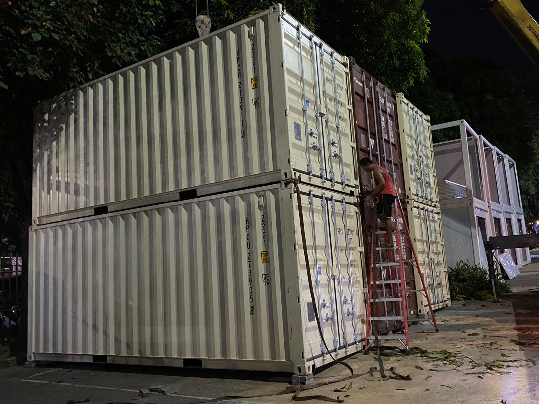 Brand New 20ft Shipping Container Van, Commercial & Industrial ...