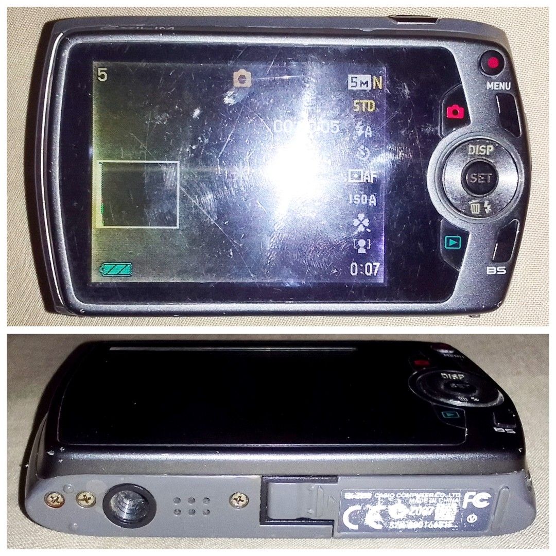 Casio Exilim EX-Z350 12.1 Mpx 4x Optical Zoom Pocket Digital Camera ...