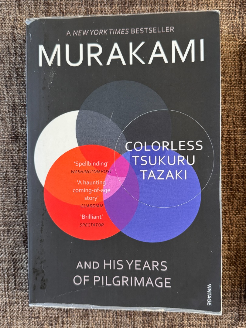 Colorless Tsukuru Tazaki and His Years of Pilgrimage by Haruki Murakami, Hobbies & Toys, Books ...
