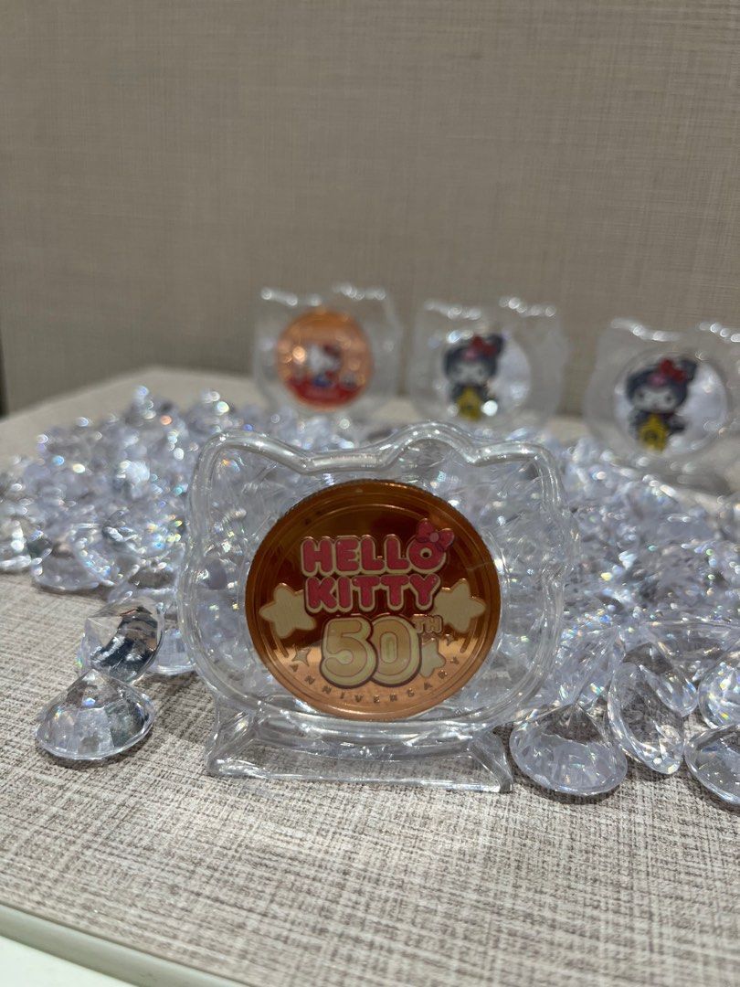 Hello Kitty 50th Anniversary Collectible Coins, Hobbies & Toys ...