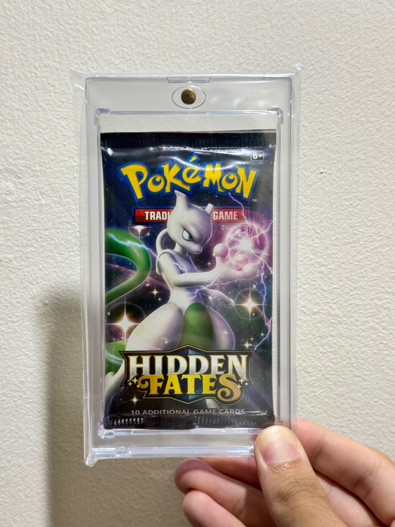 Hidden Fates Booster Pack Mewtwo Pack Art, Hobbies & Toys, Toys & Games ...