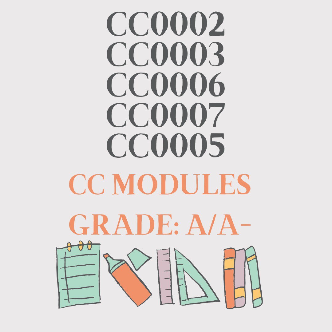 [ICC modules] compiled notes, Hobbies & Toys, Books & Magazines ...