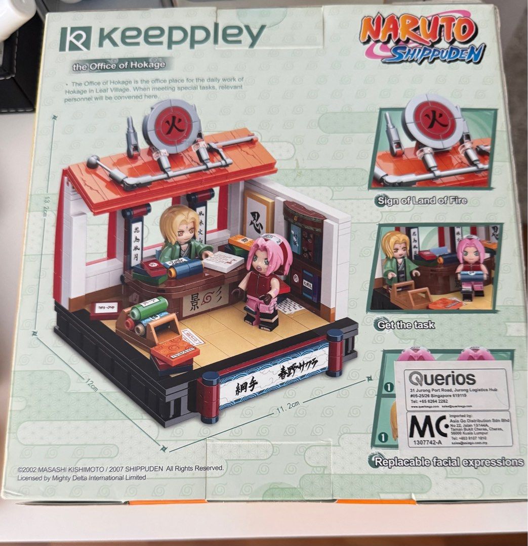 Keepley Naruto Lego, Hobbies & Toys, Toys & Games on Carousell
