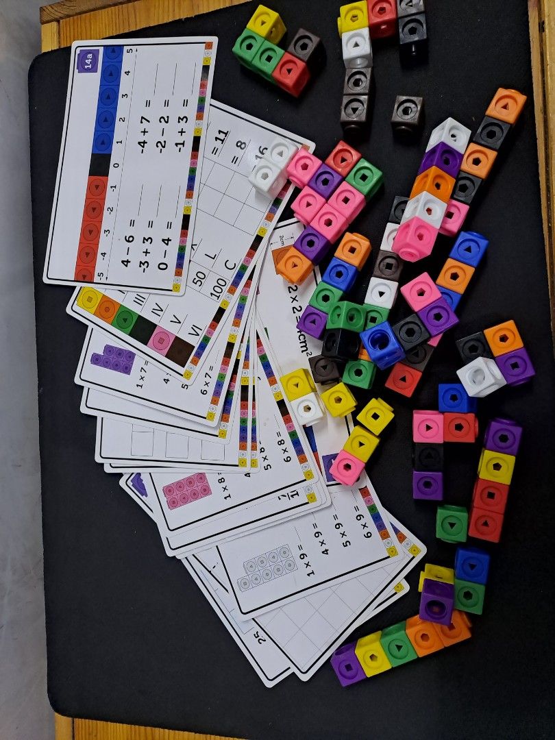 Learning resources mathlink cube set, Hobbies & Toys, Books & Magazines ...