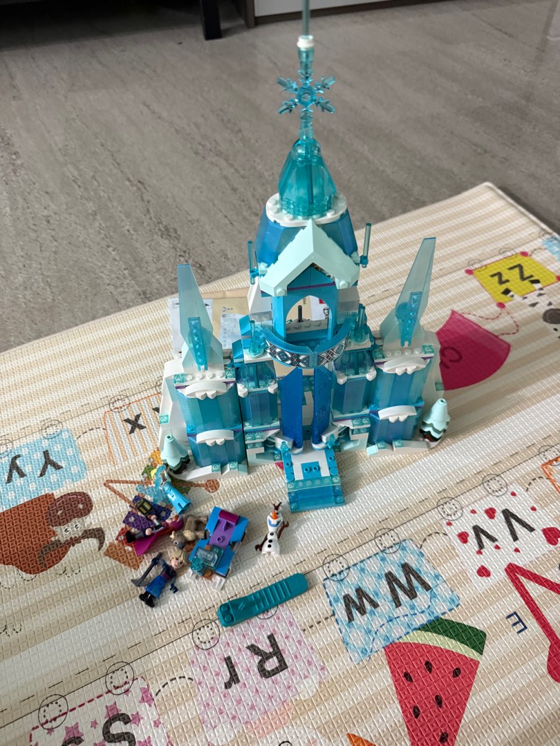 Lego Frozen , Elsa’s Ice palace, Hobbies & Toys, Toys & Games on Carousell