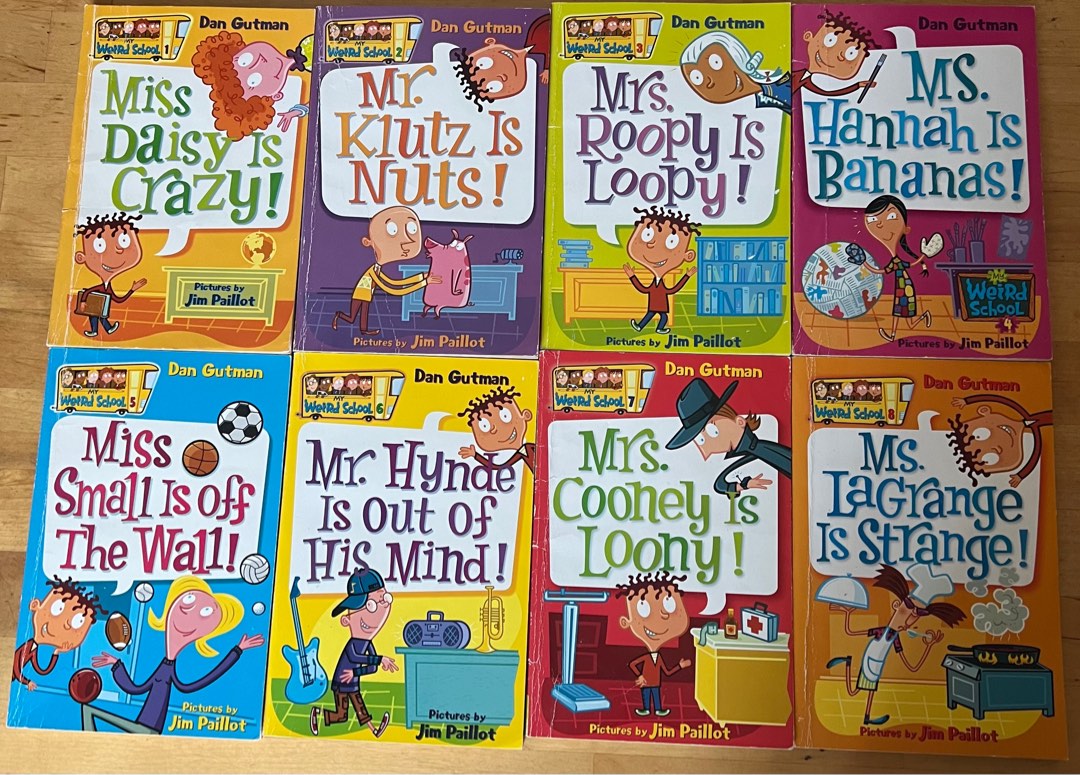 《My Weird School》系列 Dan Gutman 兒童讀物, 興趣及遊戲, 書本 & 文具, 兒童書籍 - Carousell