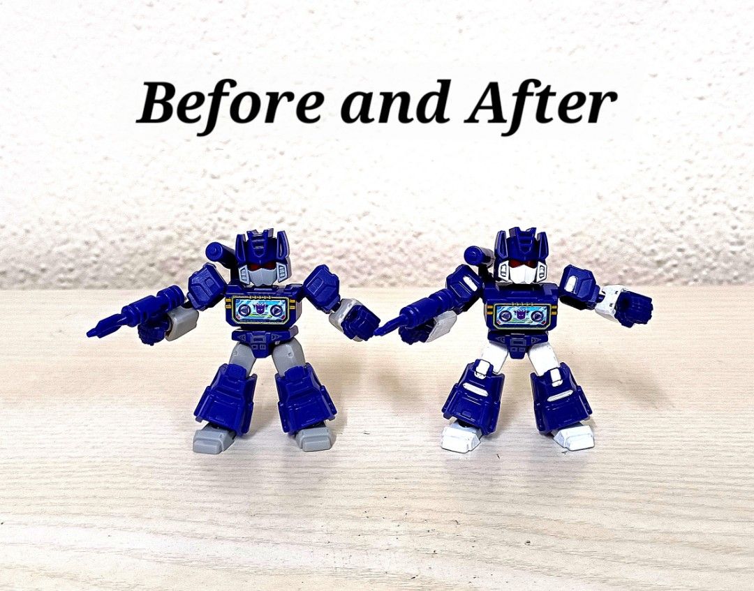New Blokees Defenders Transformers G1 Custom Limited White Clean Look ...