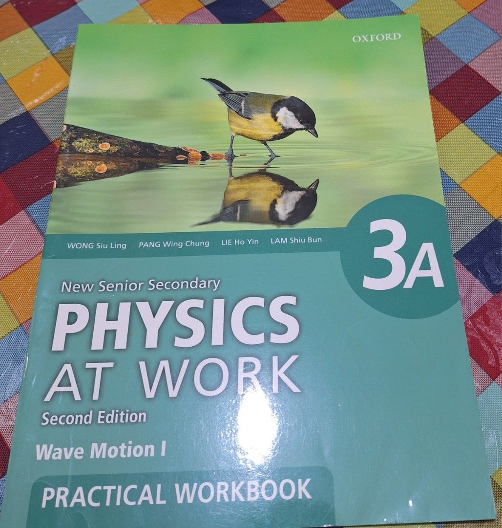 New Senior School Physics at Work Second Edition Wave Motion 1 ...