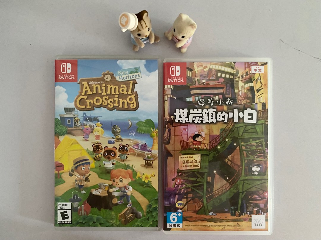 Nintendo Animal Crossing | Shinchan Shiro and The Coal Town, Video ...