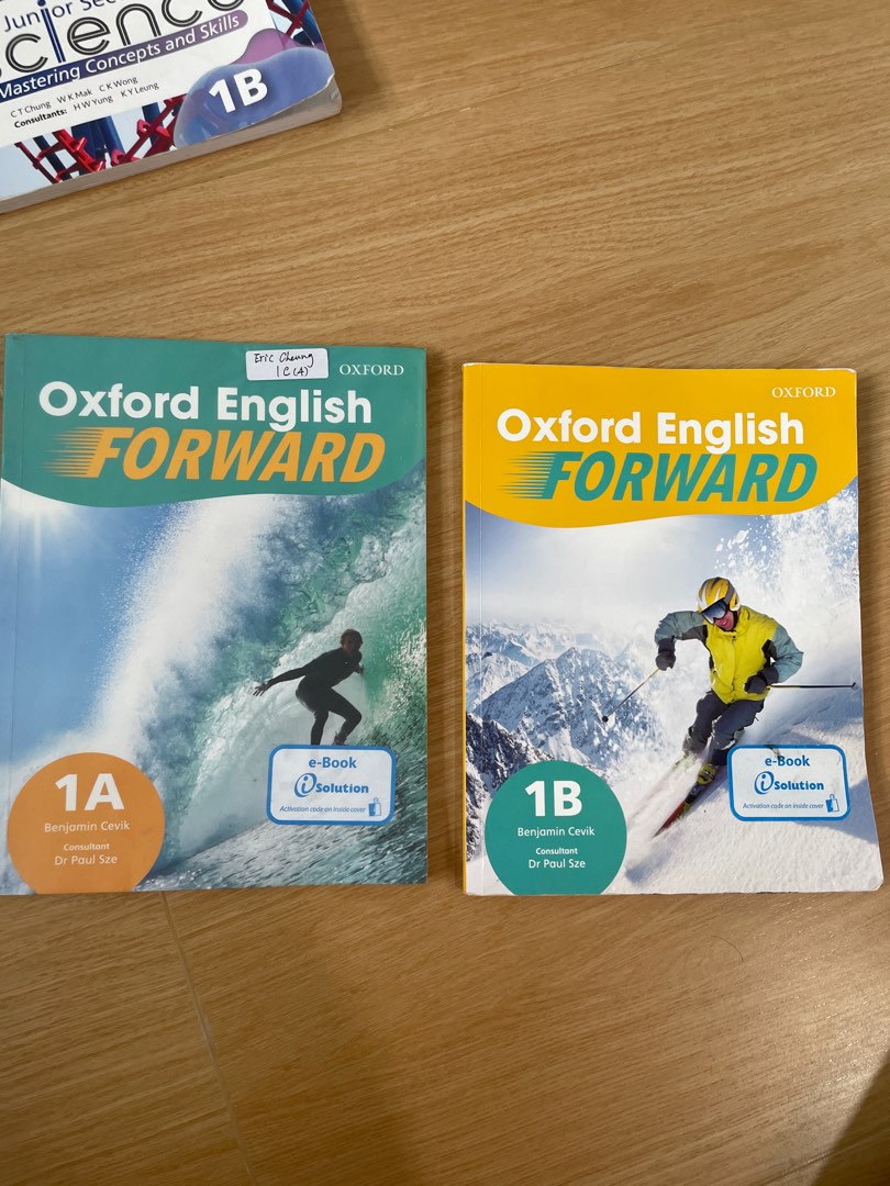 Oxford English Forward 1A & 1B 英文課本, 興趣及遊戲, 書本 & 文具, 教科書 - Carousell
