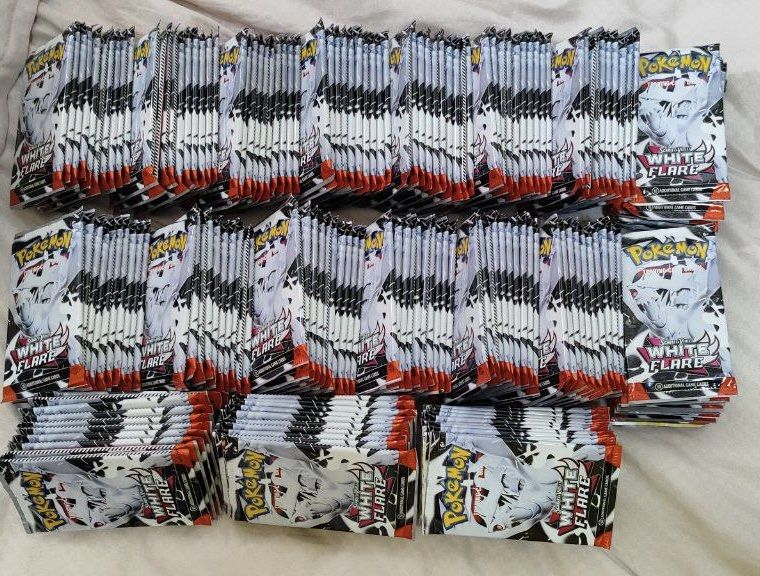 Pokemon TCG White Flare Packs, Hobbies & Toys, Toys & Games on Carousell