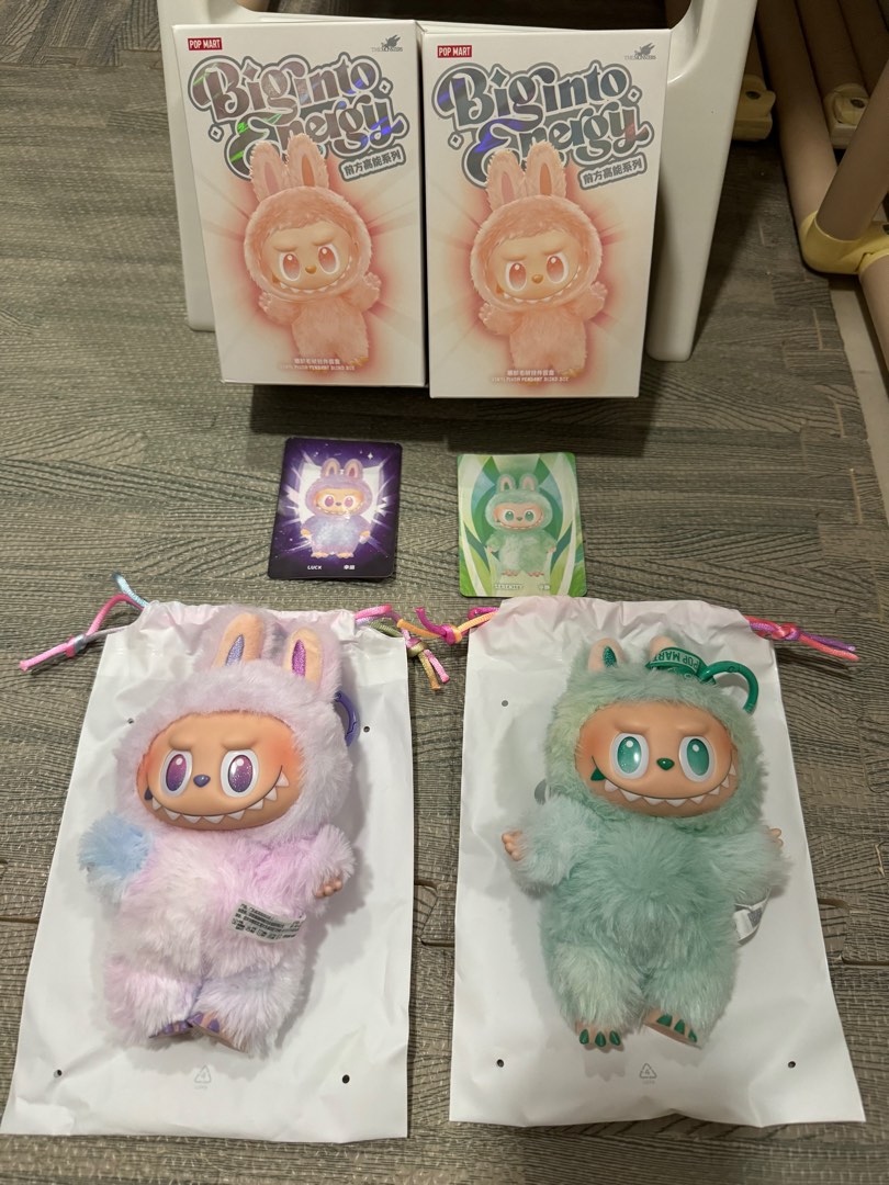 [Authentic] Big into Energy The Labubu Monsters Blind Box Figures ...