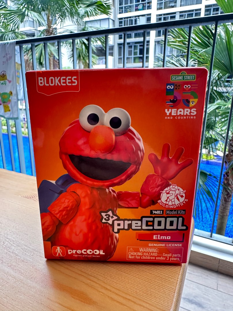 PreCOOL Sesame Street Model Kits - Elmo & Cookie Monster, Hobbies ...