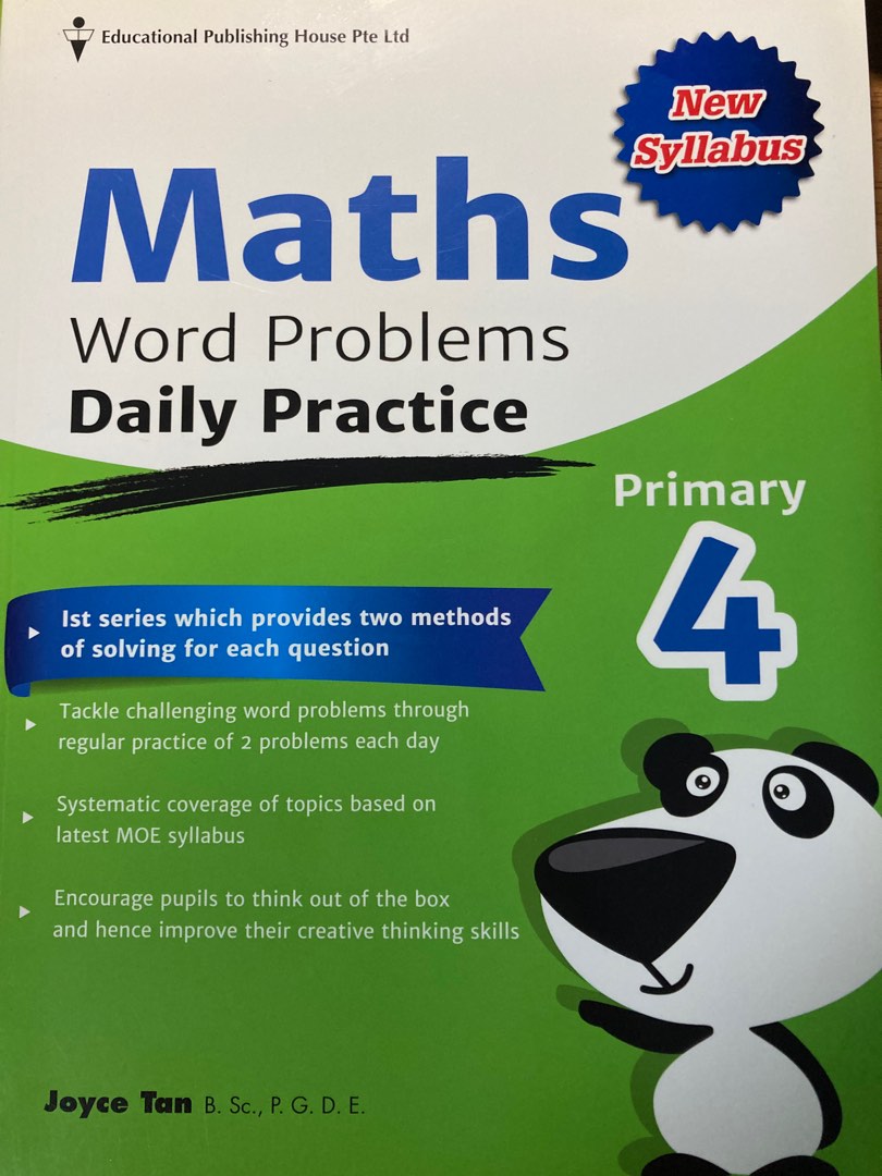 Primary 4 Maths Word Problems Daily Practice Workbook, Hobbies & Toys, Books & Magazines ...
